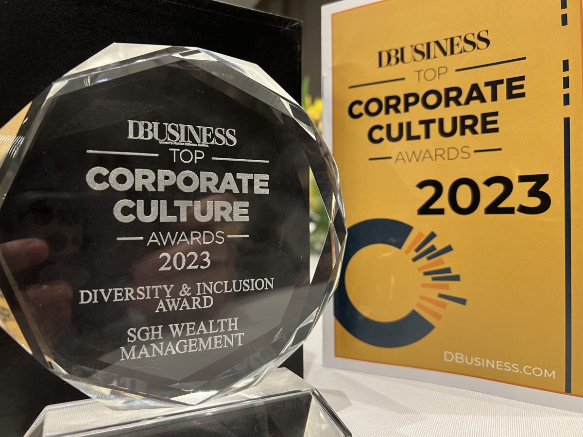 Setting the Standard: SGH Wealth Management Wins 2 DBusiness Magazine ...